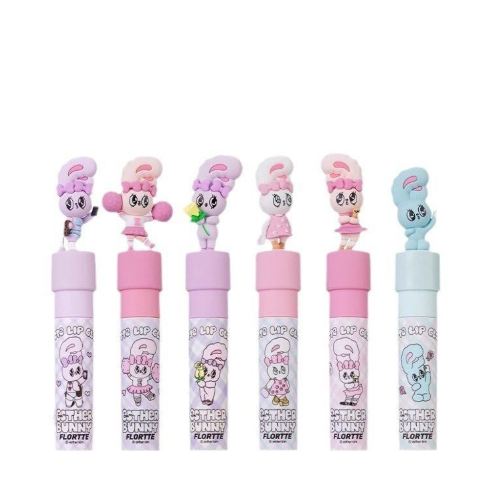 FLORTTE Esther Bunny Creamy Lip Cream (6 Colors) | COSME HUT
