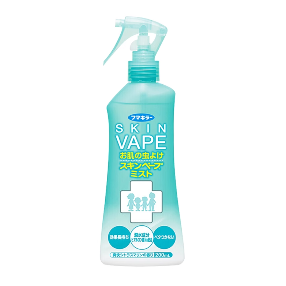FUMAKILLA SKIN VAPE Mosquito Repellent Spray 200ml (3 Types) | COSME HUT