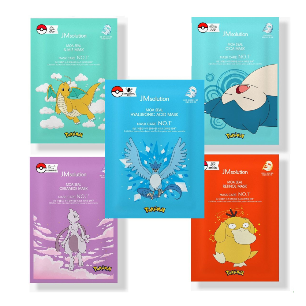 JMSOLUTION Moa Seal Mask 3pcs - 5 Types | COSME HUT