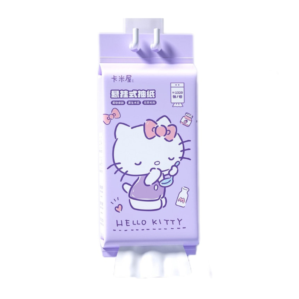 KAMI HOUSE Sanrio Wall-Mounted Tissue Dispenser 1320pcs | COSME HUT