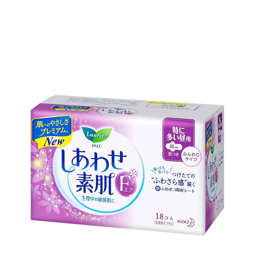 KAO LAURIER Sanitary Pad 25cm 18p | COSME HUT