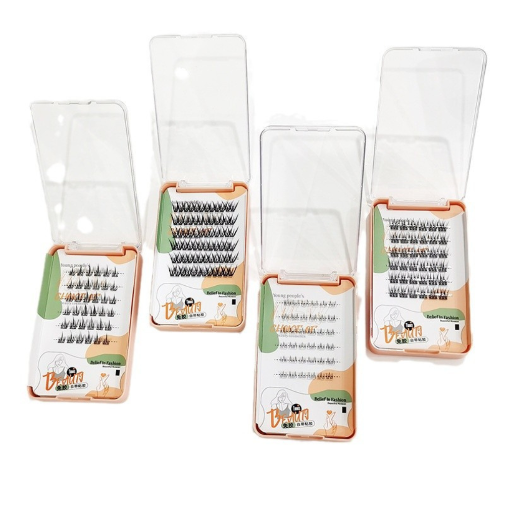 KEQl Beauty Tool False Eyelashes Glue Free 36pcs (4 types) | COSME HUT