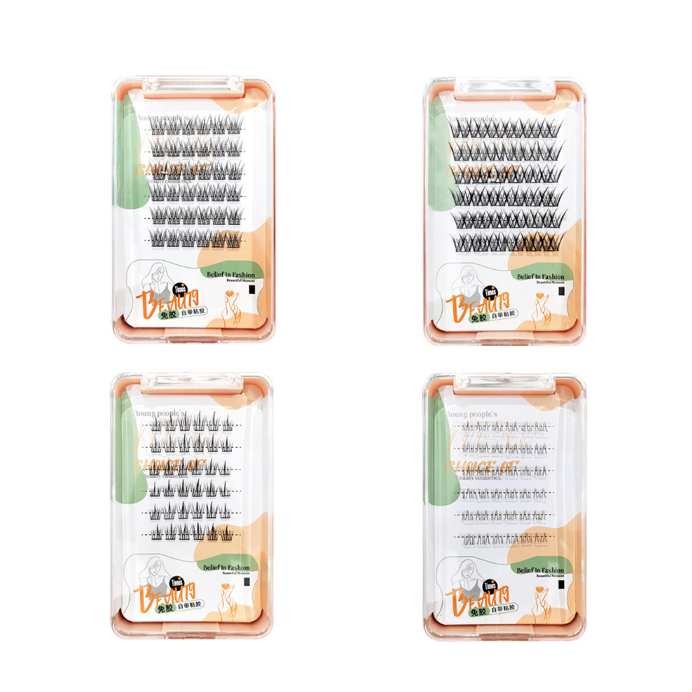 KEQl Beauty Tool False Eyelashes Glue Free 36pcs (4 types) | COSME HUT