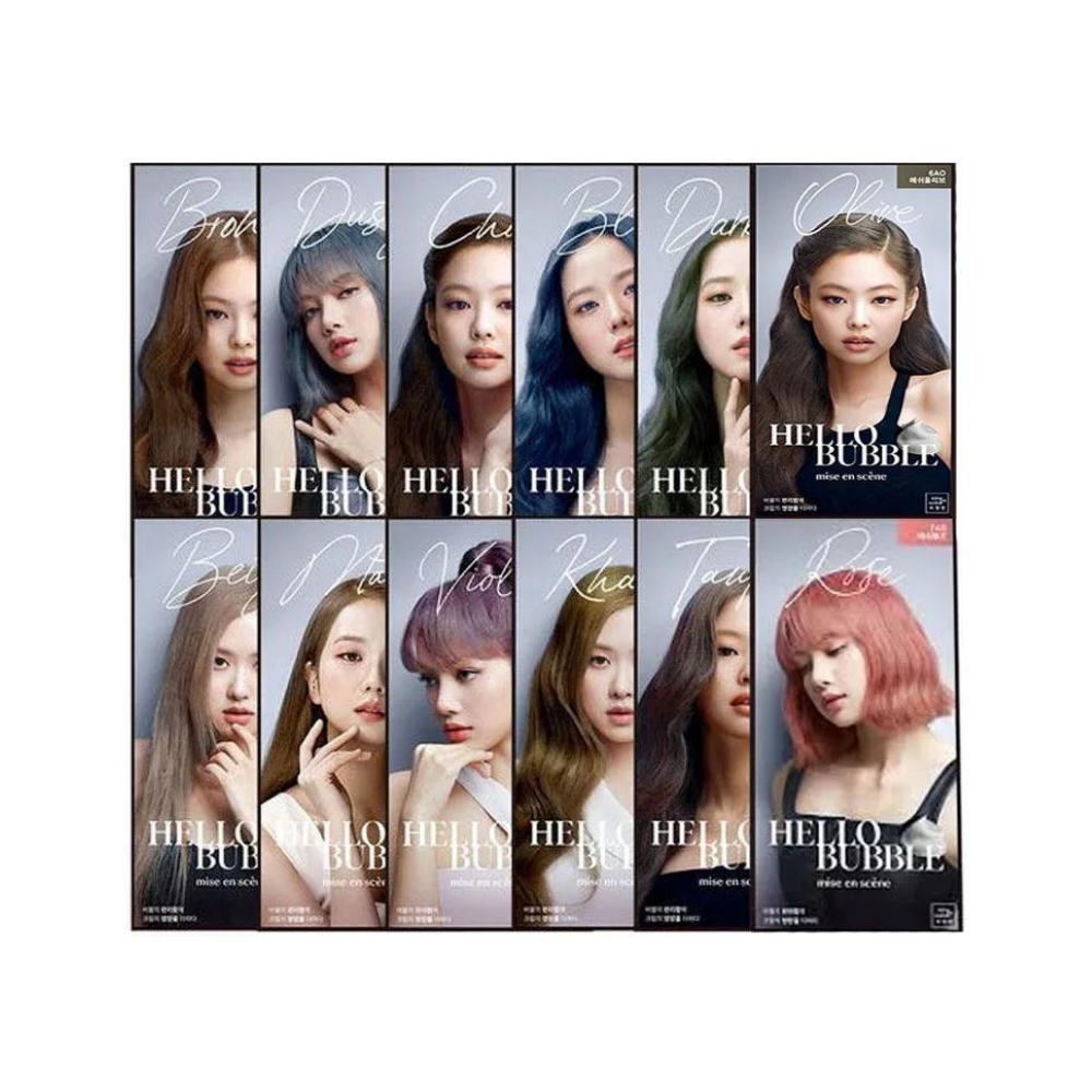 MISE EN SCENE Hello Bubble Foam Colour Hair Dye (12 types) | COSME HUT